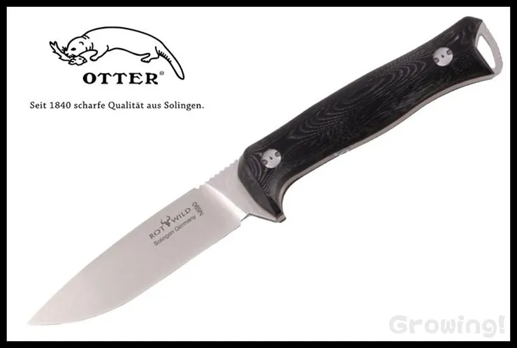 ナイフショップ グローイング！ OTTER-Messer【オッター メッサー】 ロートヴィルト シュペルバー 【N690】【マイカルタ ...
